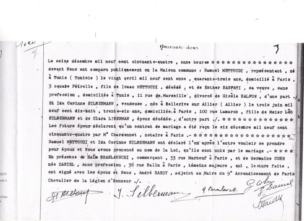 Ida SILBERMANN - Convoi 77